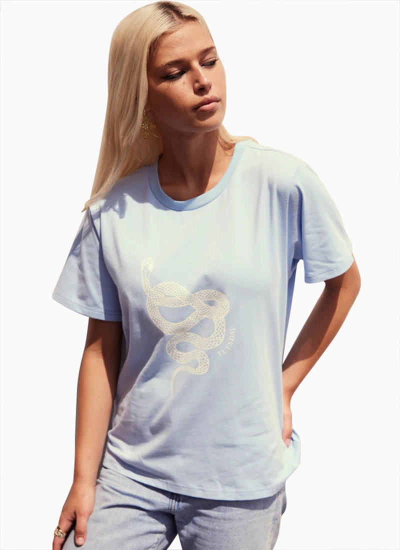 Tuesday Label Band Tee | Shop Tuesday Label Online