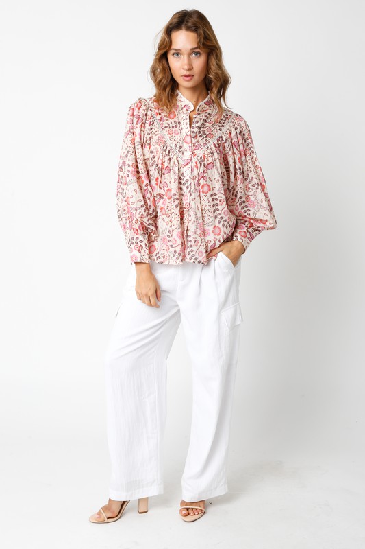 Halo & Hazard Sally Floral Blouse | Shop Halo & Hazard Online