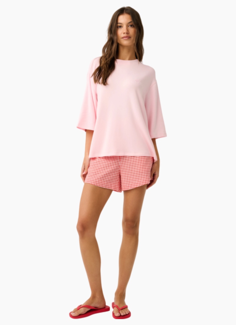 Cartel & Willow CW Solana Tee - Ice Pink | Shop Cartel & Willow Online