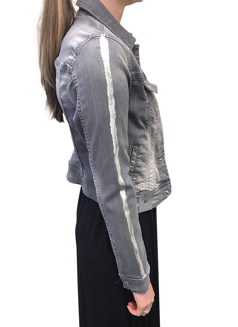 LTB Grey Denim Jacket | Buy Online at Mode.co.nz