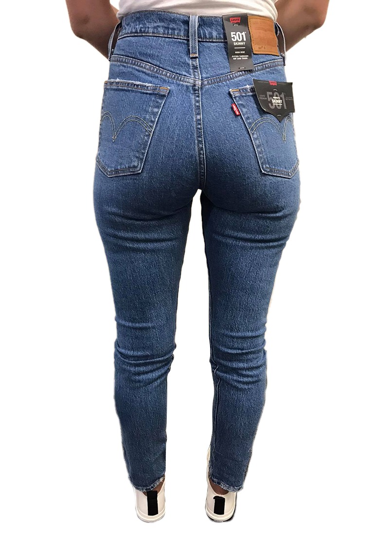 Levis 501 Skinny High Rise | Buy Online at Mode.co.nz
