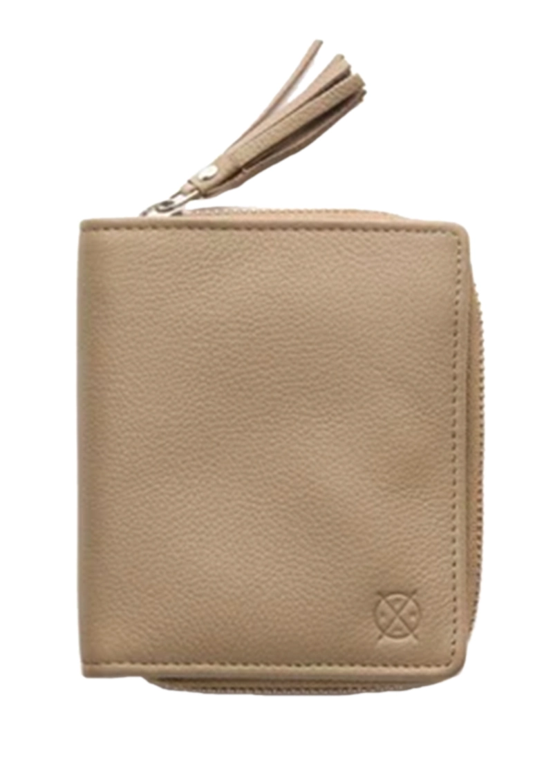 Stitch and Hide Mia Wallet - Dusty Linen | Buy Online at Mode.co.nz