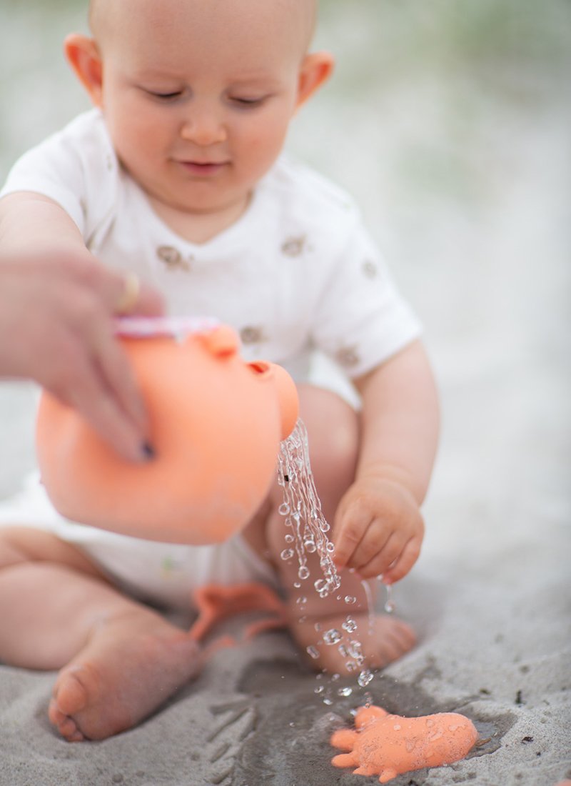 Scrunch Scrunch Watering Can - Coral | Buy Online at Mode.co.nz