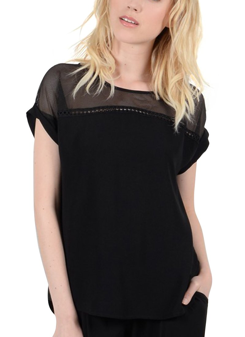 Molly Bracken Black Top | Buy Online at Mode.co.nz