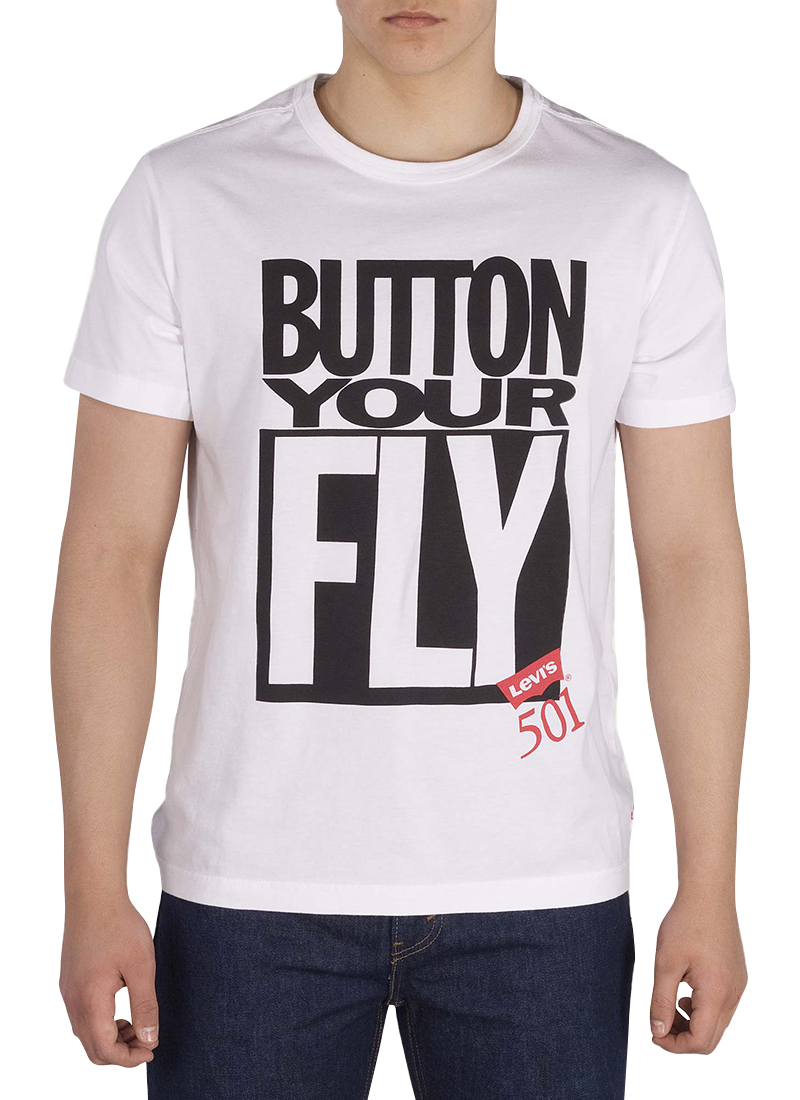 Levis BUTTON YOUR FLY WHITE | Buy Online at Mode.co.nz