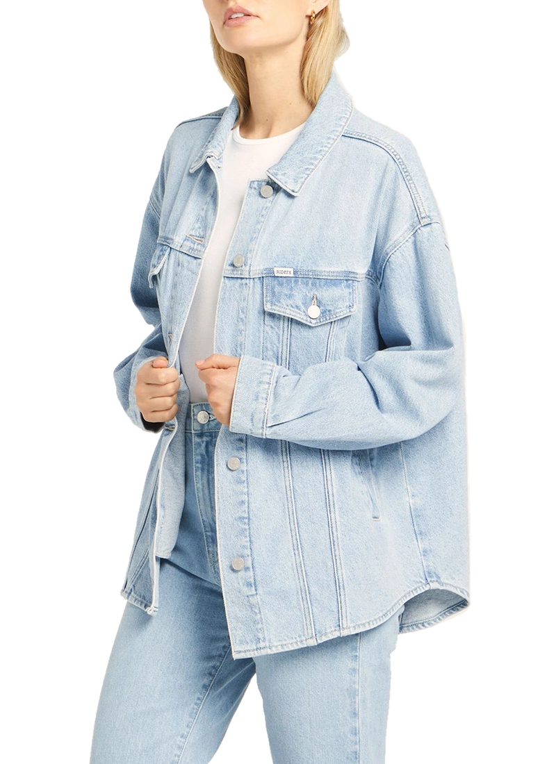 Riders Denim Shacket | Shop Riders Online