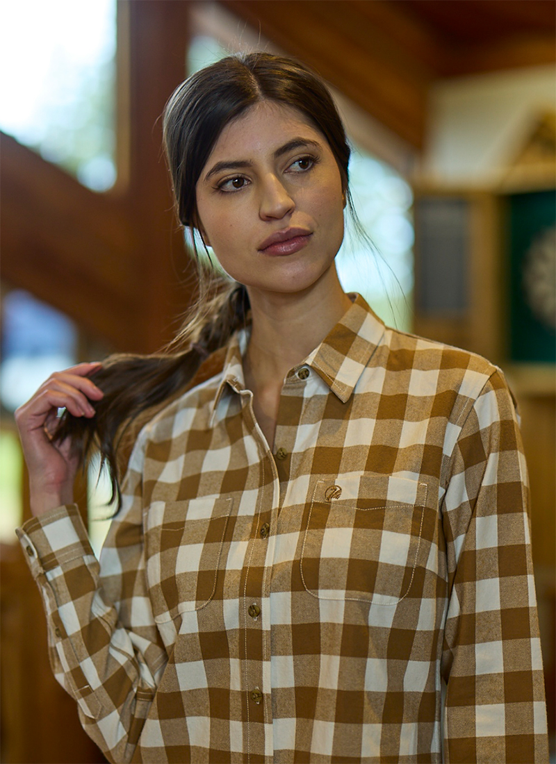 Swanndri Taranaki Shirt - Toffee | Shop Swanndri Online